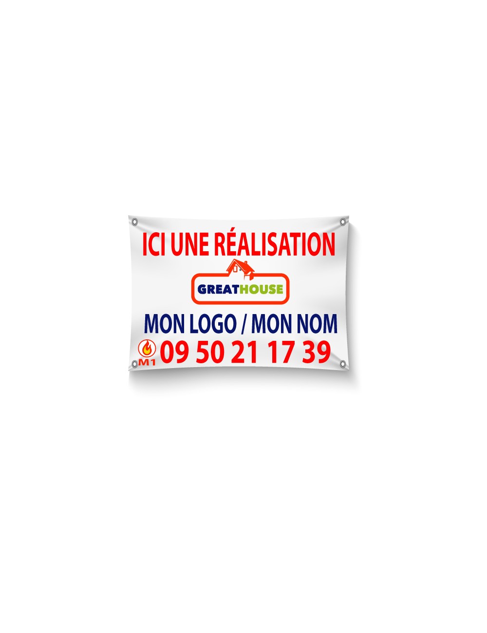 Banderole Publicitaire imprimée - Banderole personnalisée